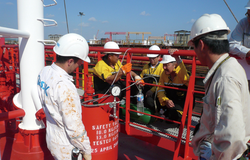 IZUMI STEEL WORKS,LTD. Maintenance